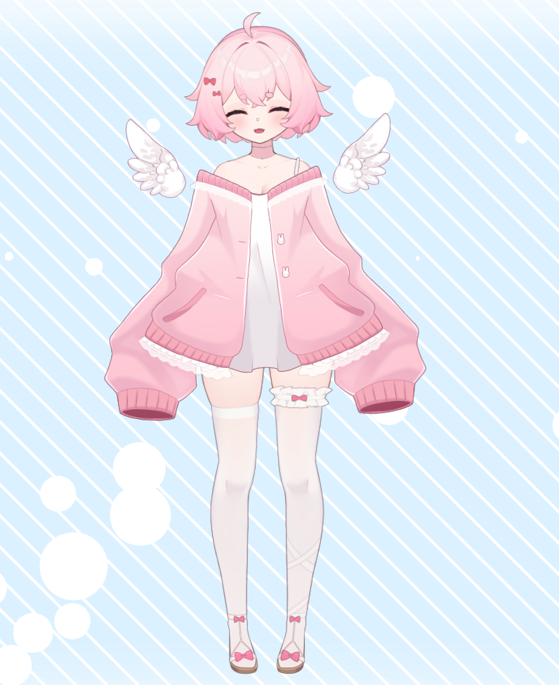 【VTuber向け】PNG Pink Jacket - lotybunny - BOOTH