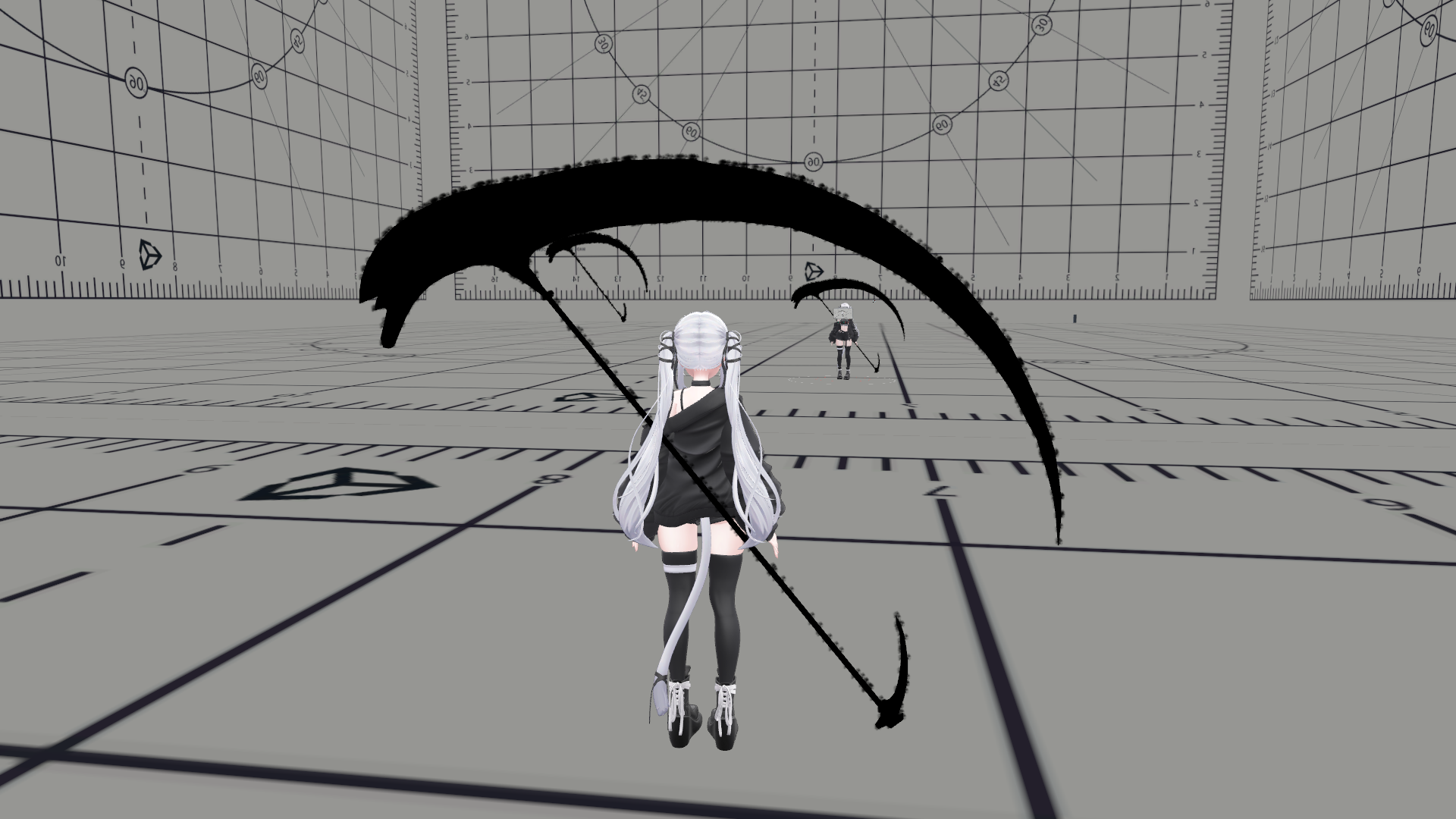 【3Dmodel】Scythe Of Despair【ParticleEffect included】 - Flux - BOOTH