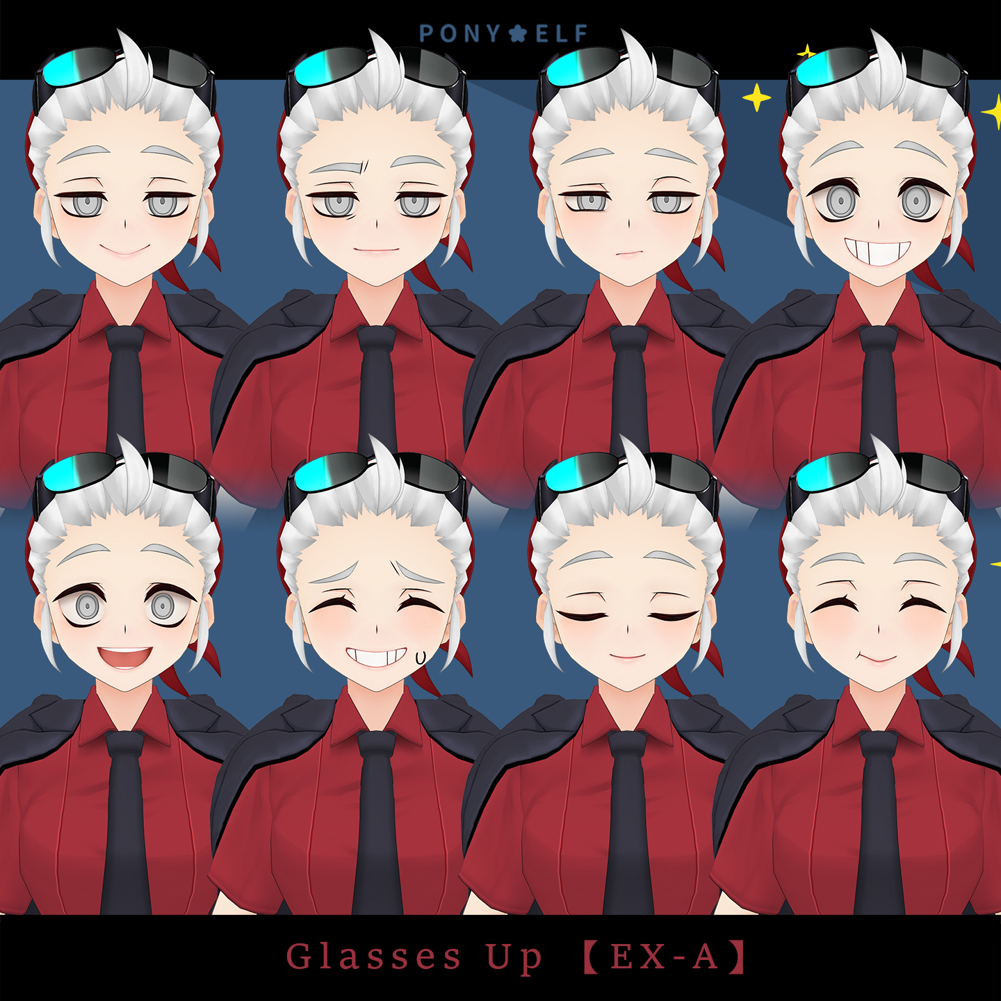 【VRMモデル】 Helltaker Justice Ver. 1.0.1 (ジャスティス / 正義) - Pony Elf - BOOTH