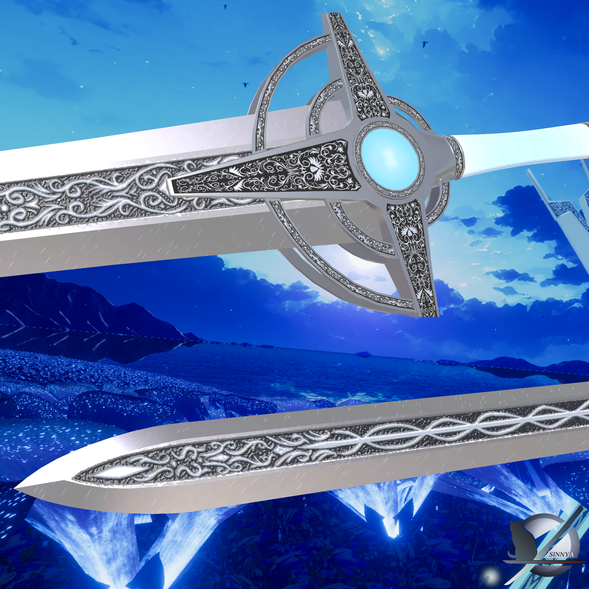 「MA対応抜剣ギミック付き」Fake Moonlight - シンヤの模造武具 - BOOTH