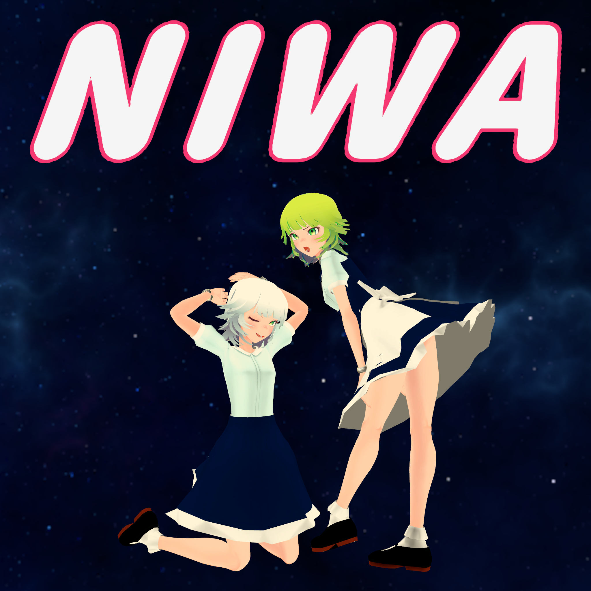 【無料】NIWAちゃん対応 メイド風衣装 - メメキっツォショップ - BOOTH