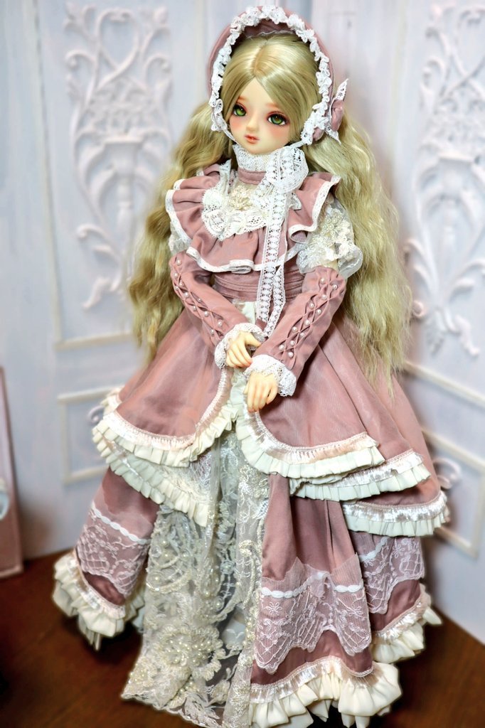 SD〜SDGr DD ピンクのドレスセット - reine - BOOTH