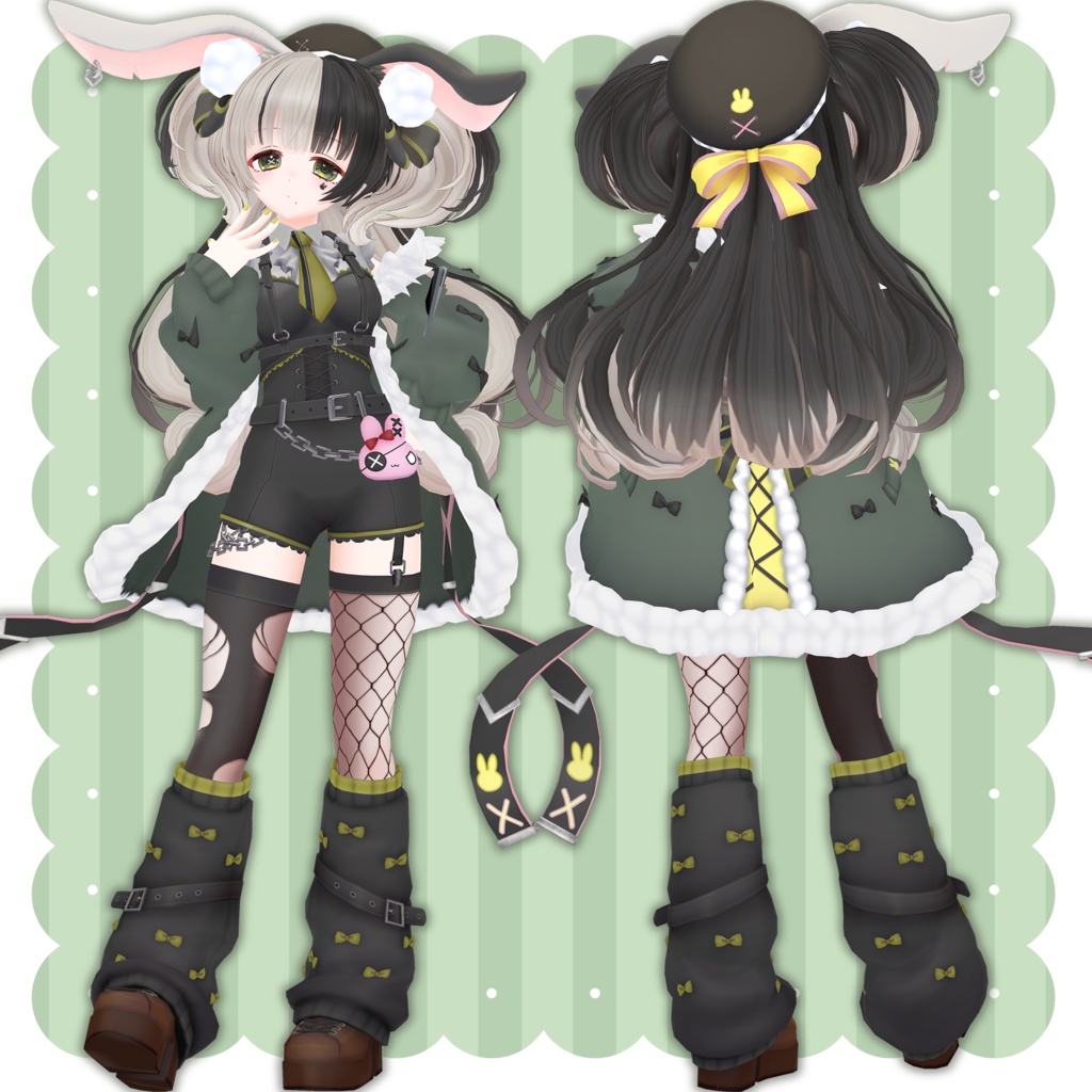 『Grish(グリシュ)』オリジナル3Dモデル - ラクジンアバターショップ - BOOTH