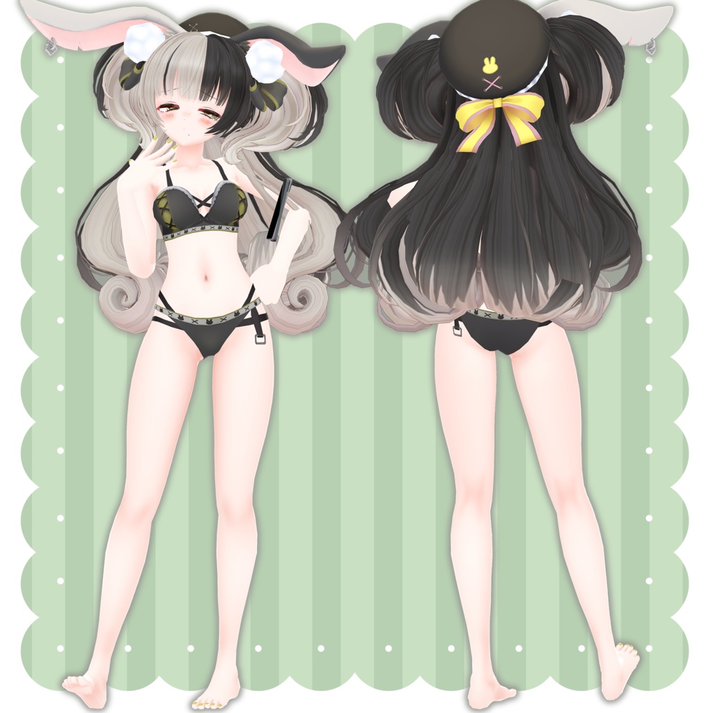 『Grish(グリシュ)』オリジナル3Dモデル - ラクジンアバターショップ - BOOTH