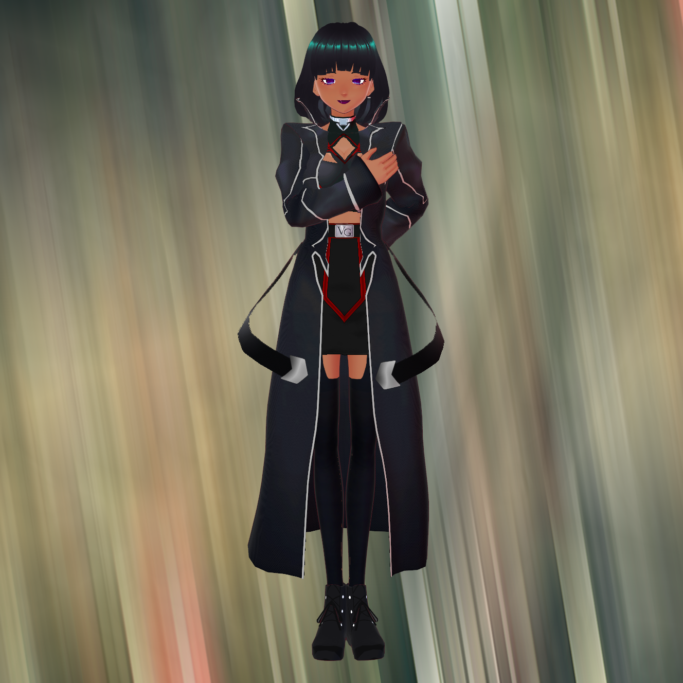 VRoid Coat "Hell Kaiser" - Violet's Gallery - BOOTH