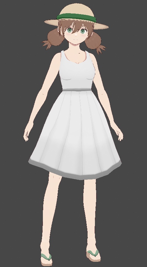 Cute Dress for VRoid Studio [ FREE ] - wondrous21 - BOOTH