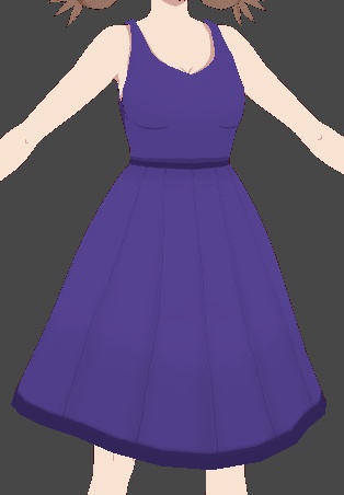 Cute Dress for VRoid Studio [ FREE ] - wondrous21 - BOOTH