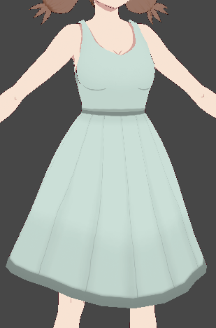 Cute Dress for VRoid Studio [ FREE ] - wondrous21 - BOOTH