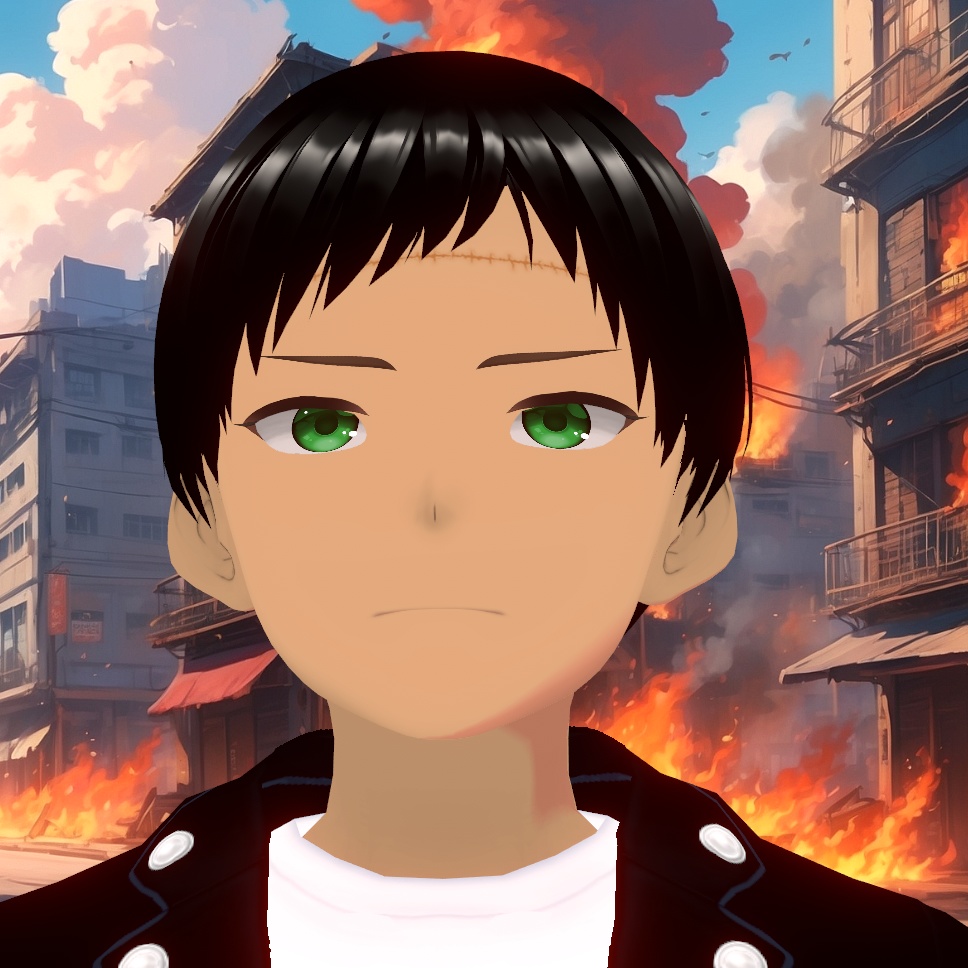 Face Scars For Vroid - Face Paint - Everret - BOOTH