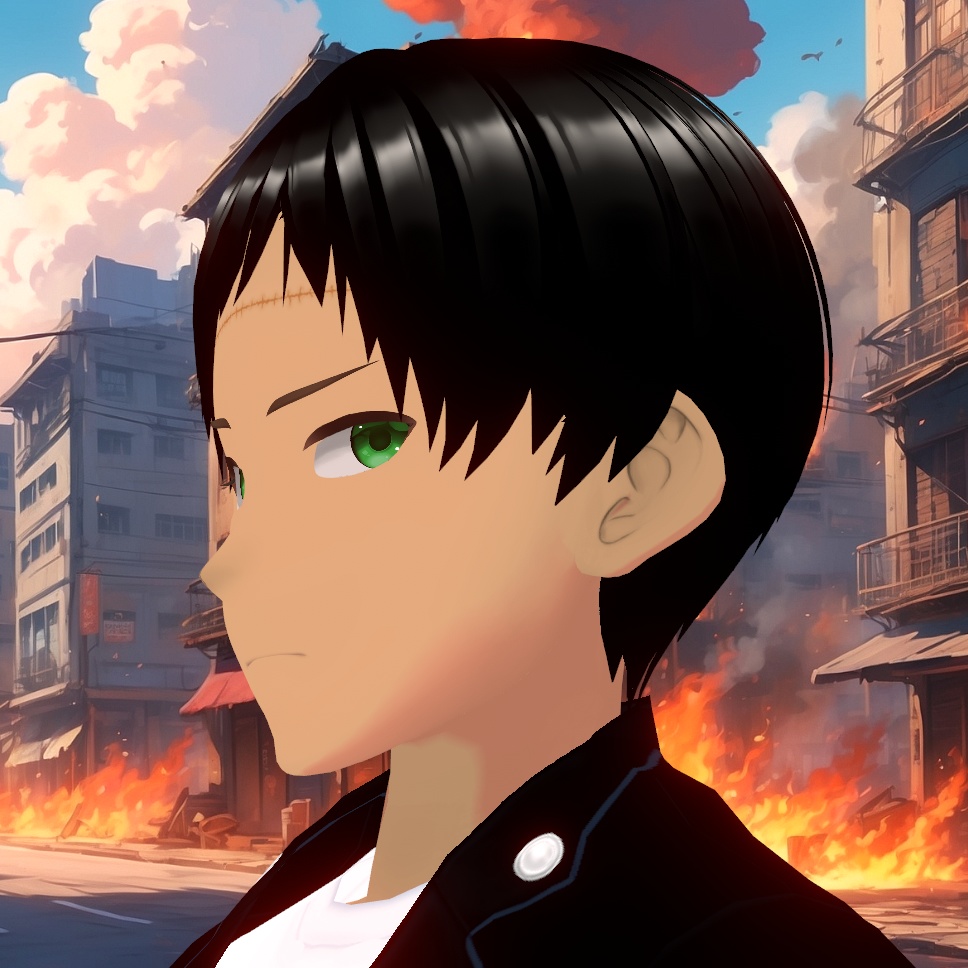 Face Scars For Vroid - Face Paint - Everret - BOOTH