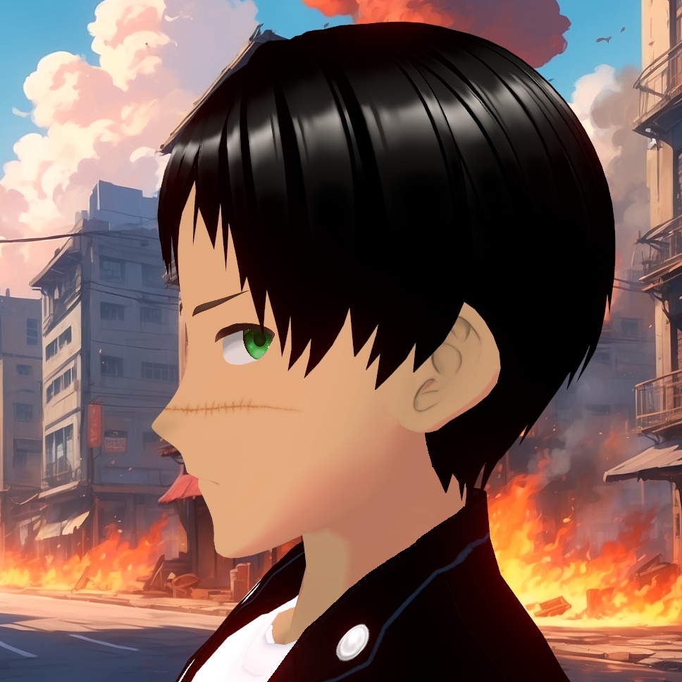 Face Scars For Vroid - Face Paint - Everret - BOOTH