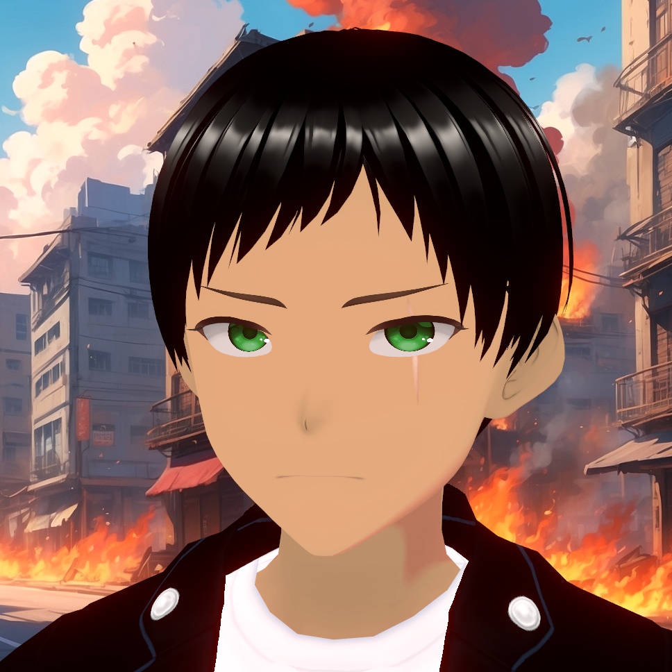 Face Scars For Vroid - Face Paint - Everret - BOOTH