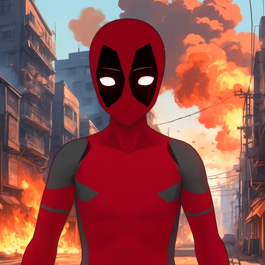 Deadpool Costume for Vroid - Everret - BOOTH