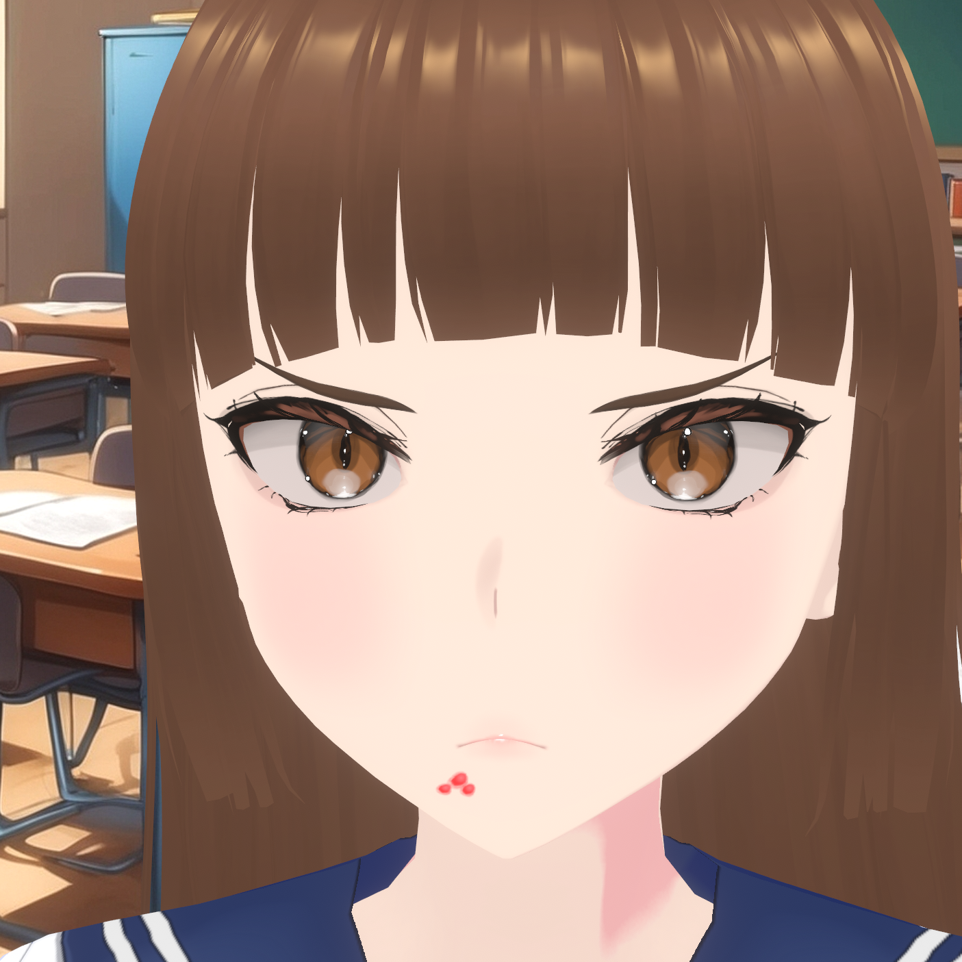 Acne pimples for Vroid - Face paint (layers and individual textures ...