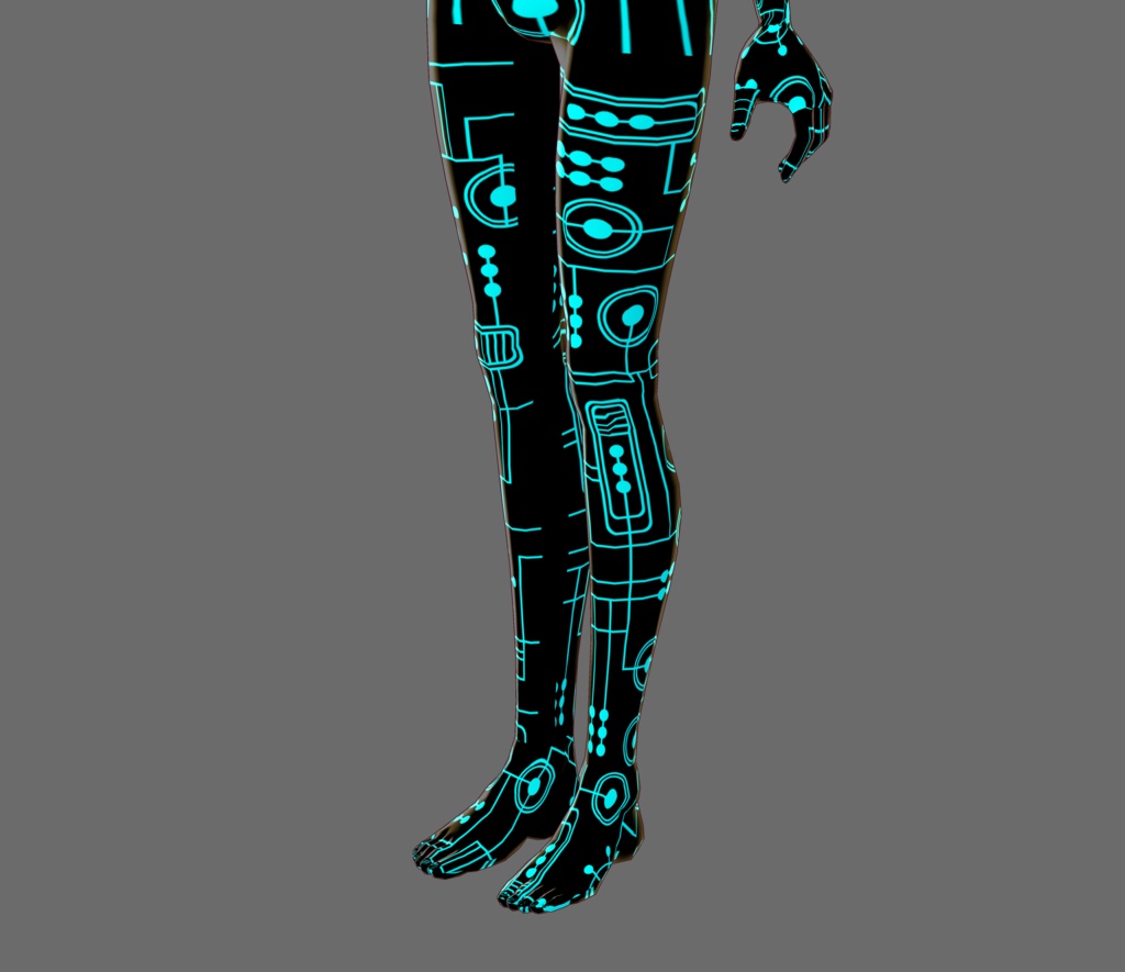 Cyber Skin 1 - Sawyer’s Wares - BOOTH