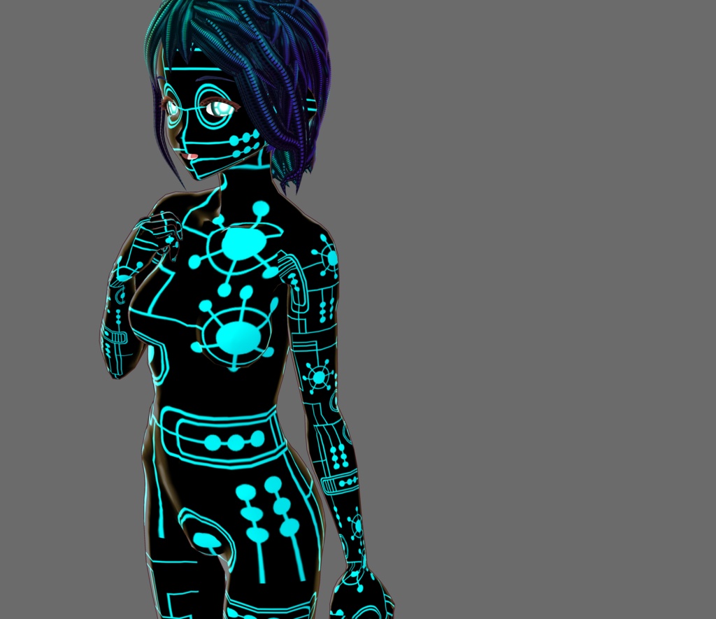 Cyber Skin 1 - Sawyer’s Wares - BOOTH