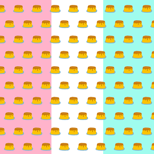 Free Flan / Pudding Backgrounds! - looping, vtuber, streamer asset ...