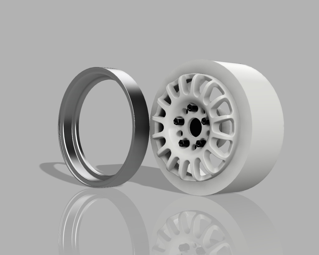 1/24 プラモデル ホイール CP-R 16タイプ - factory141 - BOOTH