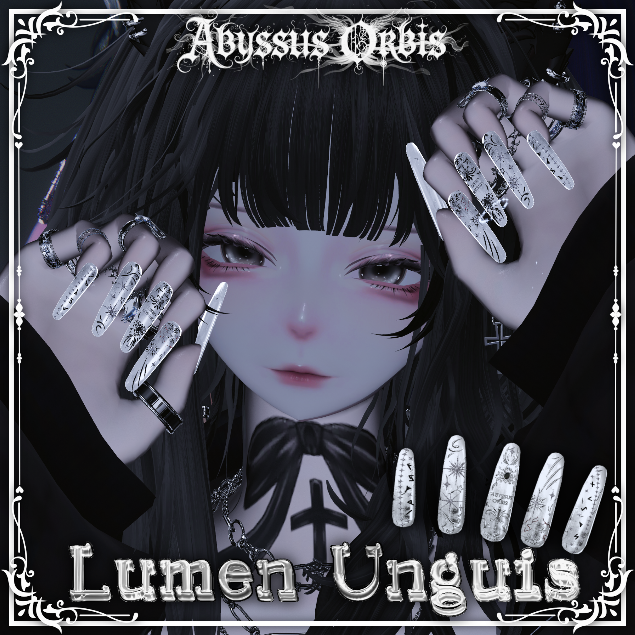 【19アバター対応】Lumen Unguis ️色が変わるネイル！ #AbyssusOrbis × #dotNome - 𝙰𝚋𝚢𝚜𝚜𝚞𝚜 ...