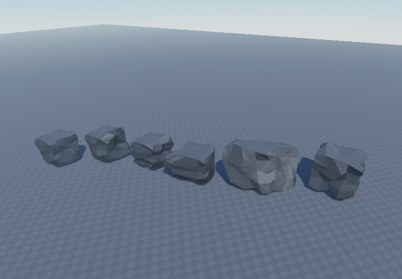 Unity対応！「3Dモデル」リアルな岩（石） - 3DCGショップあす♡ - BOOTH