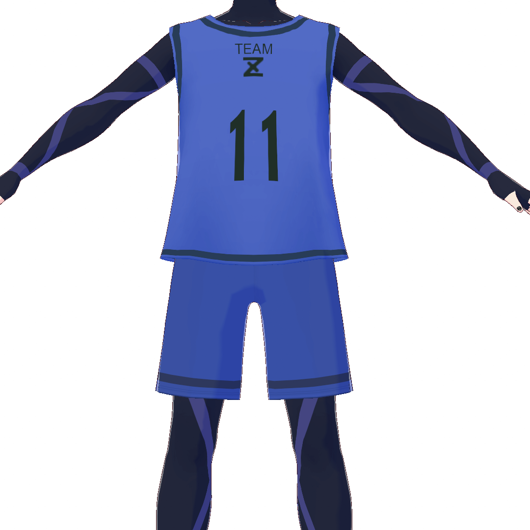 VROID Bluelock Costume by Tokonami Kaze ブルーロック - tokonamikaze - BOOTH