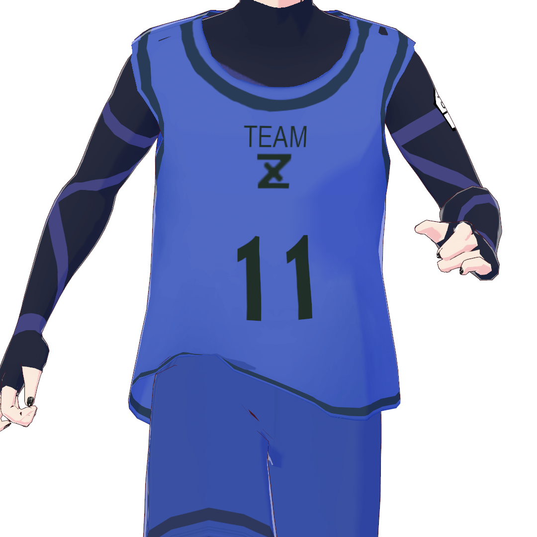 VROID Bluelock Costume by Tokonami Kaze ブルーロック - tokonamikaze - BOOTH