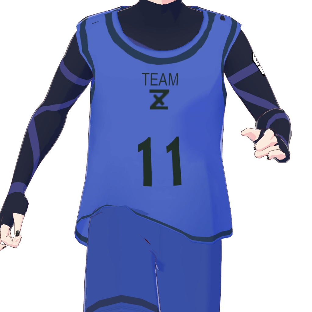 VROID Bluelock Costume by Tokonami Kaze ブルーロック - tokonamikaze - BOOTH