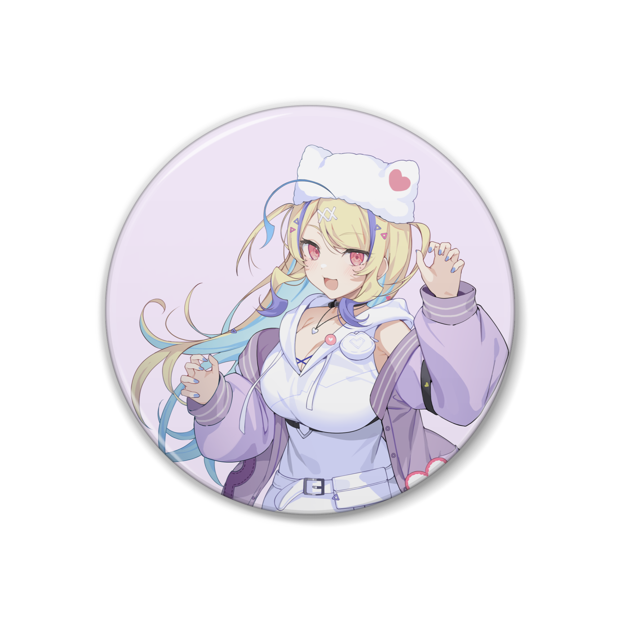 菫崎リン缶バッジ(全3種) - sumirezaki-rin - BOOTH