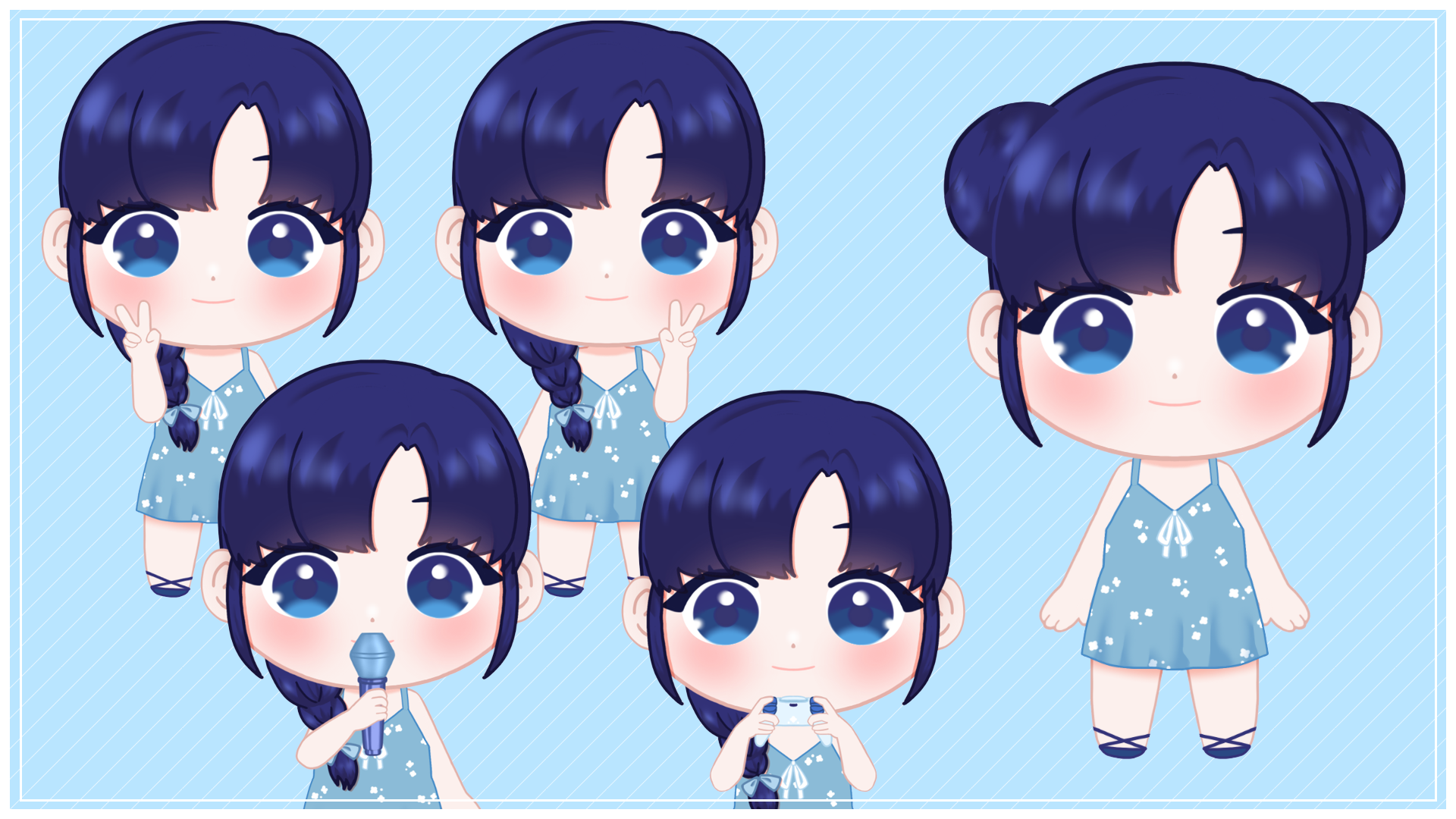 [Live2D model] Yuri - Eryn - BOOTH