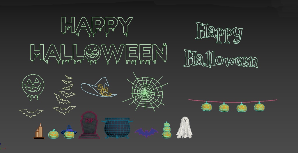 Halloween Pack Vrchat - ra845 - BOOTH