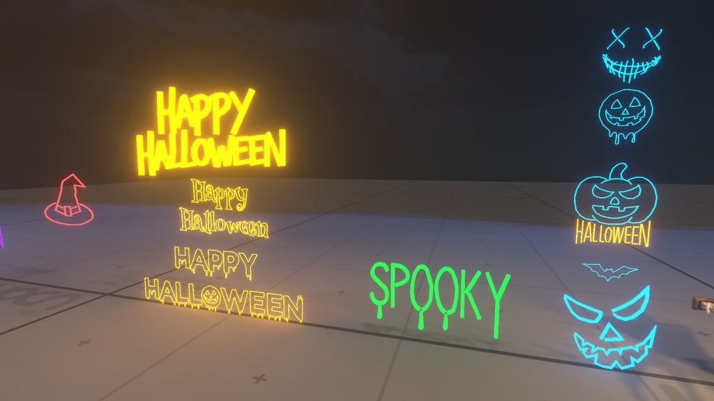 Halloween Pack Vrchat - ra845 - BOOTH