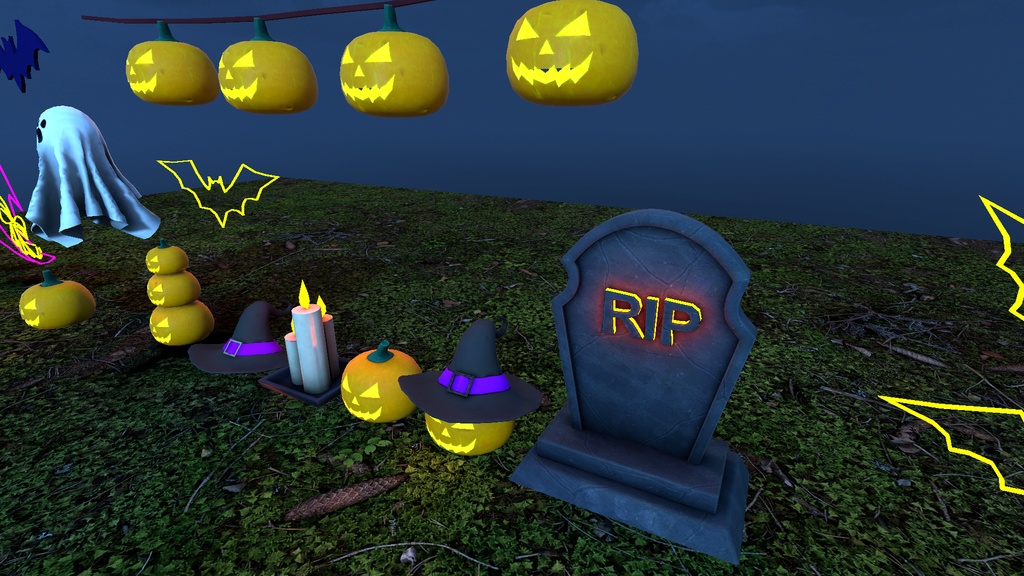 Halloween Pack Vrchat - ra845 - BOOTH