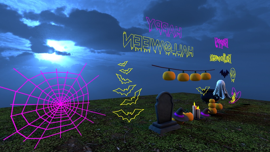 Halloween Pack Vrchat - ra845 - BOOTH