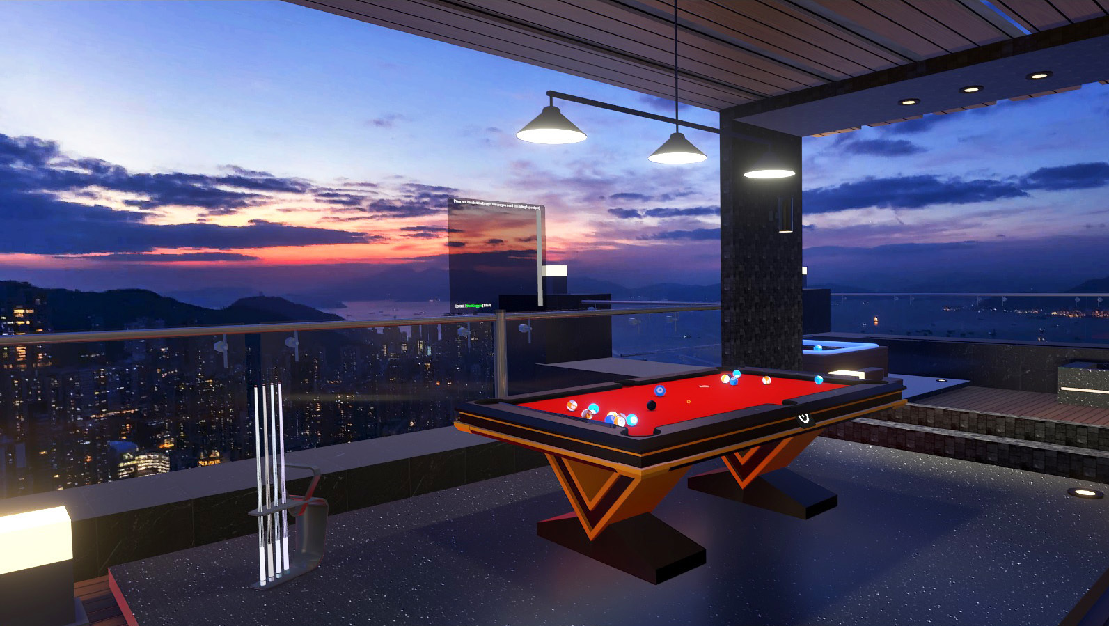 VRCBilliards Customized Pool Table Pack For Vrchat - ra845 - BOOTH