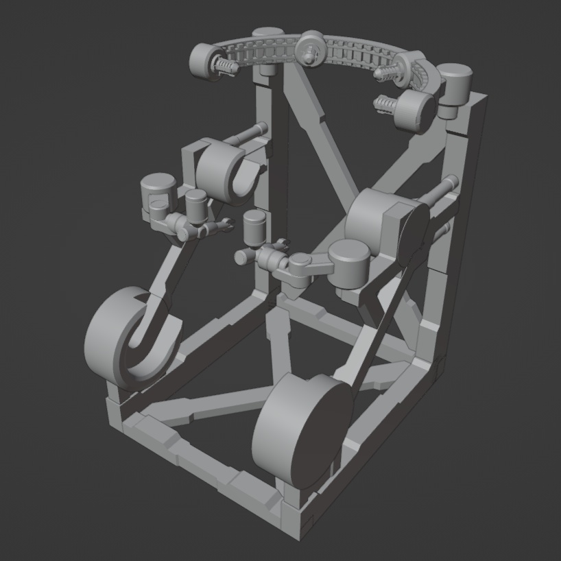 【無料】30MS用試作拘束装置(3Dプリント用無料stlデータ) - えぐりょBOOTH店 - BOOTH