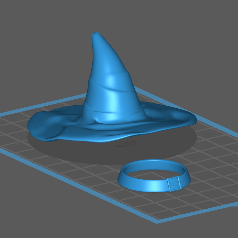 30MSシリーズ用魔女帽子1(3Dプリント用stlデータ) - えぐりょBOOTH店 - BOOTH