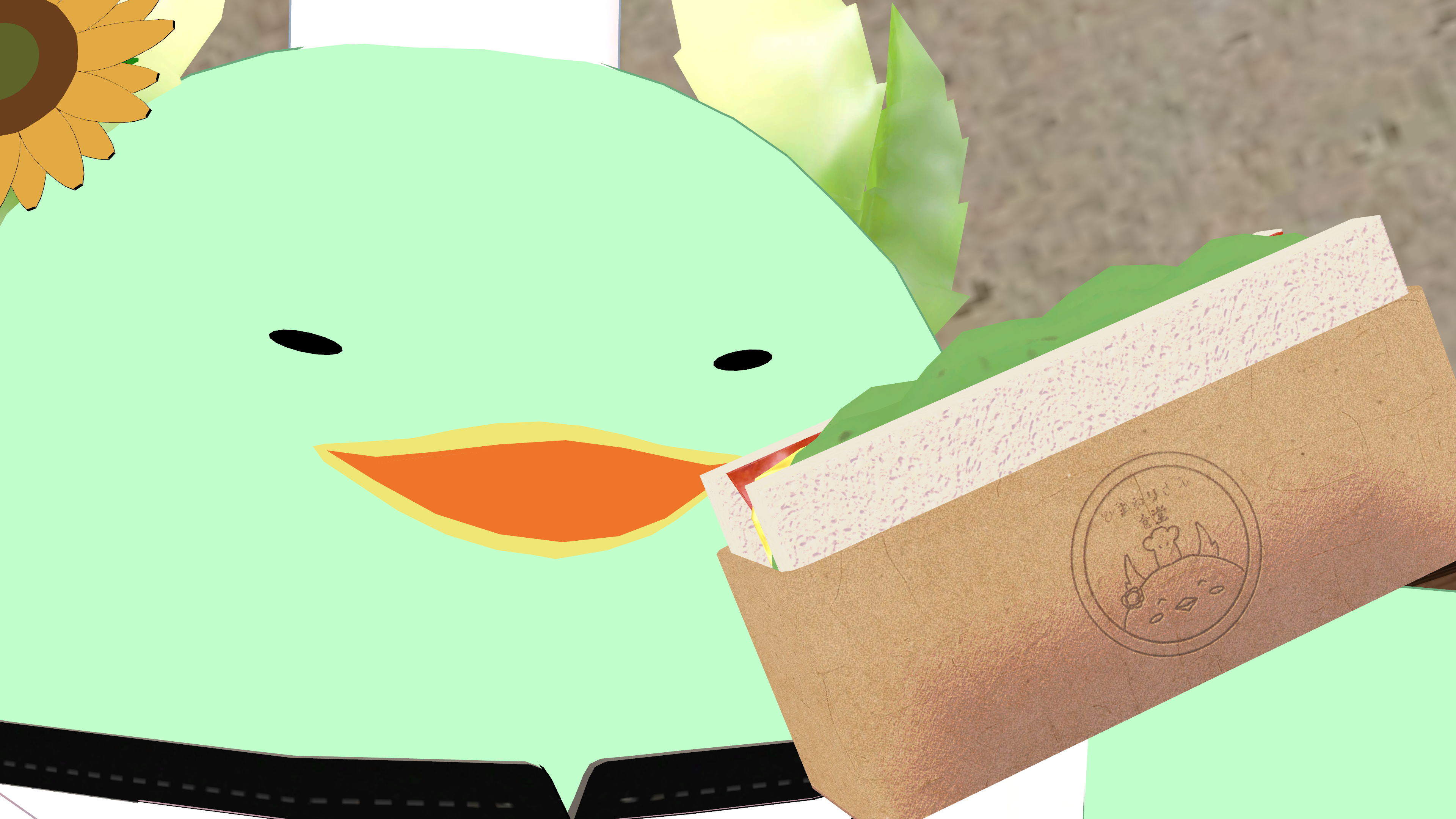 ひまわりさんサンドイッチ - ぶなぴ屋さん - BOOTH