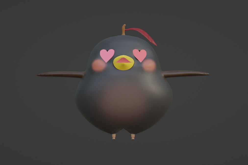 ピヨまる－黒－ - MK Craft - BOOTH