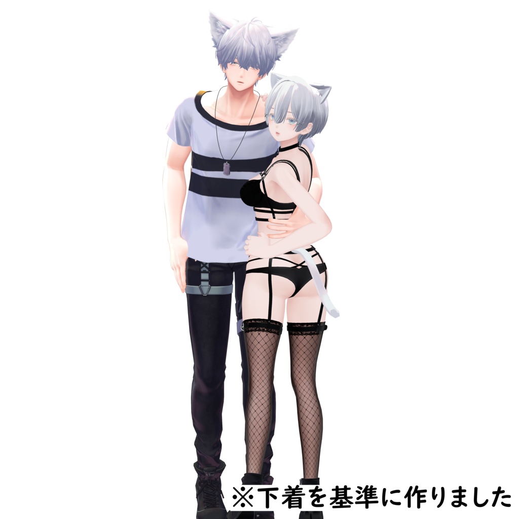 Myon Couple Pose Set 1 - myon - BOOTH