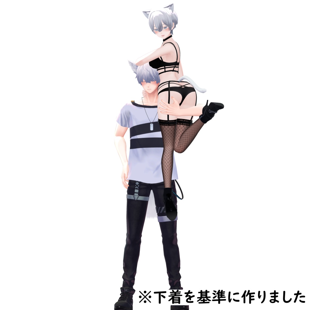 Myon Couple Pose Set 1 - myon - BOOTH