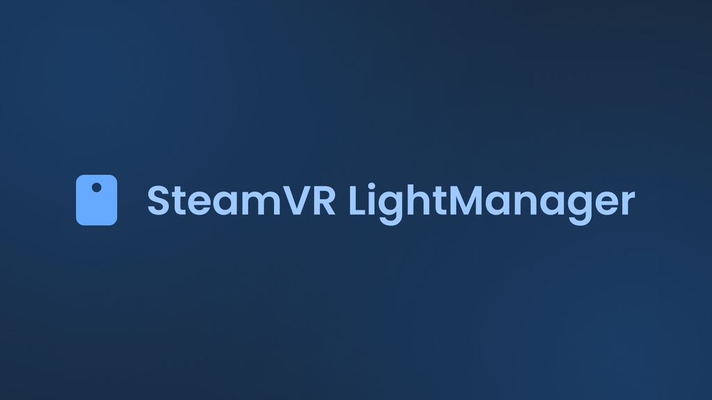 SteamVR Lighthouse 2.0 Manager - alumishinamo - BOOTH