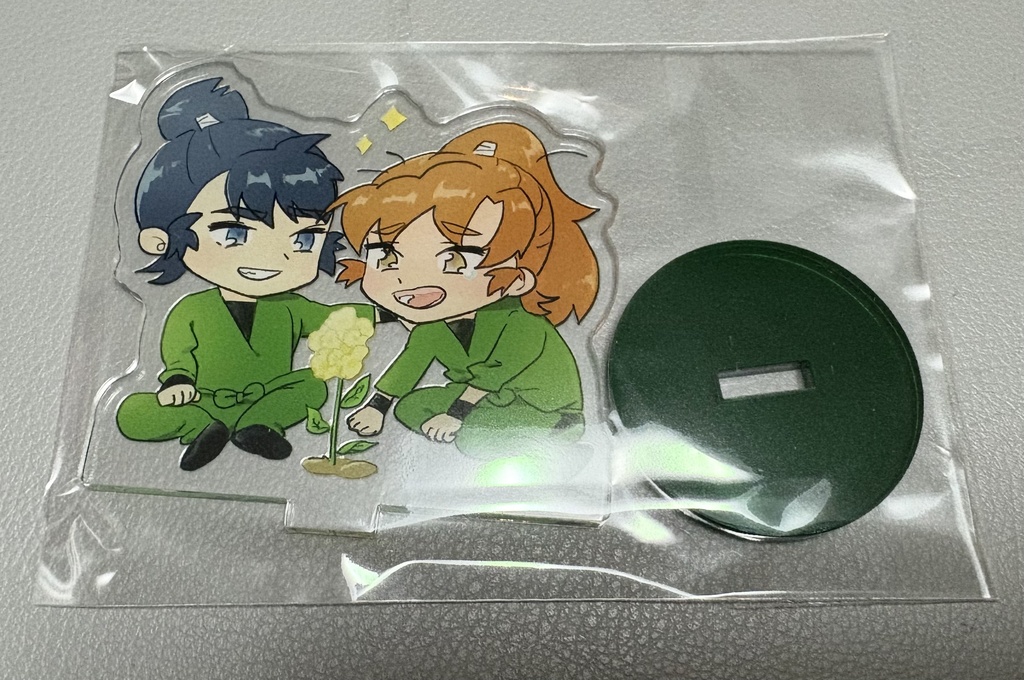 6は薬草みつけたアクリルスタンド - KURAGE - BOOTH