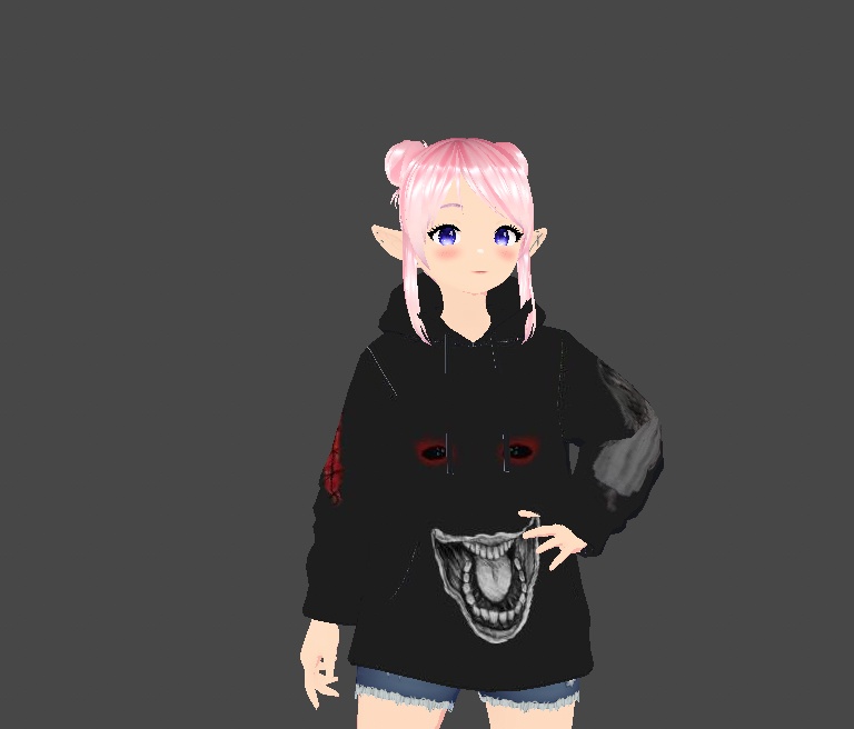 Vroid horror texture - zelda_gameuse - BOOTH