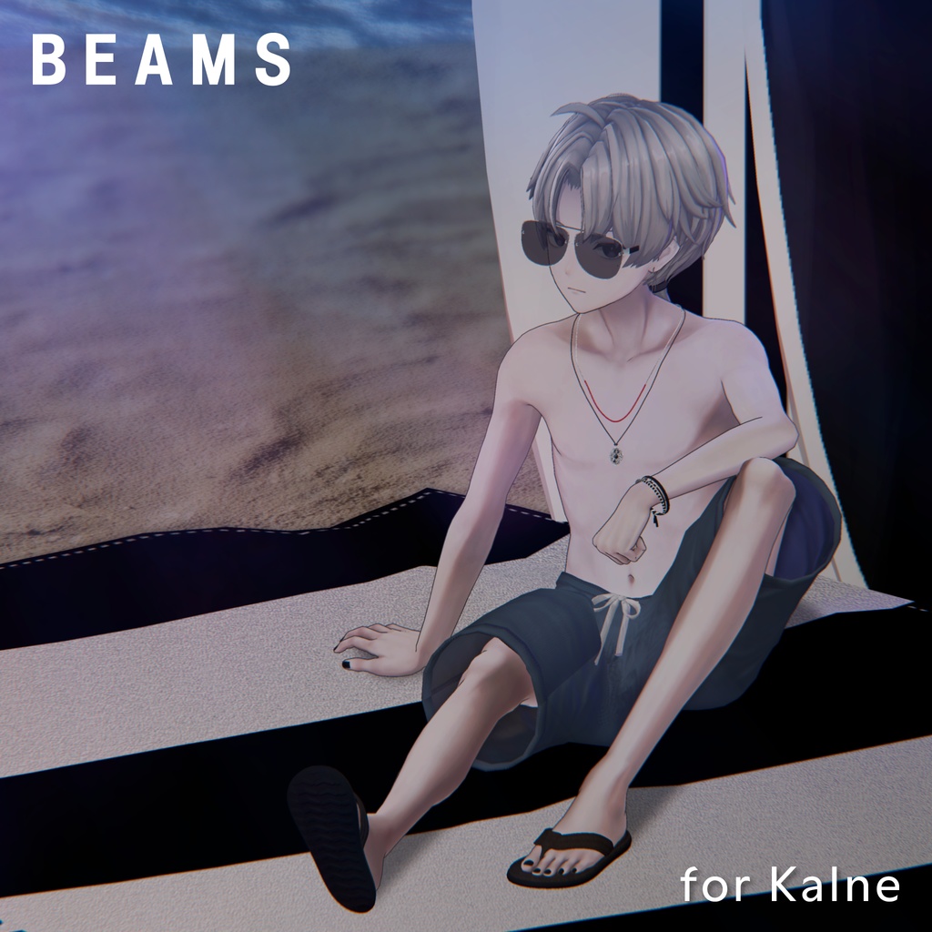 【4体対応】Swim 2024 (Men’s) by BEAMS with Melty Lily | BEAMS [VR限定] - BEAMS - BOOTH