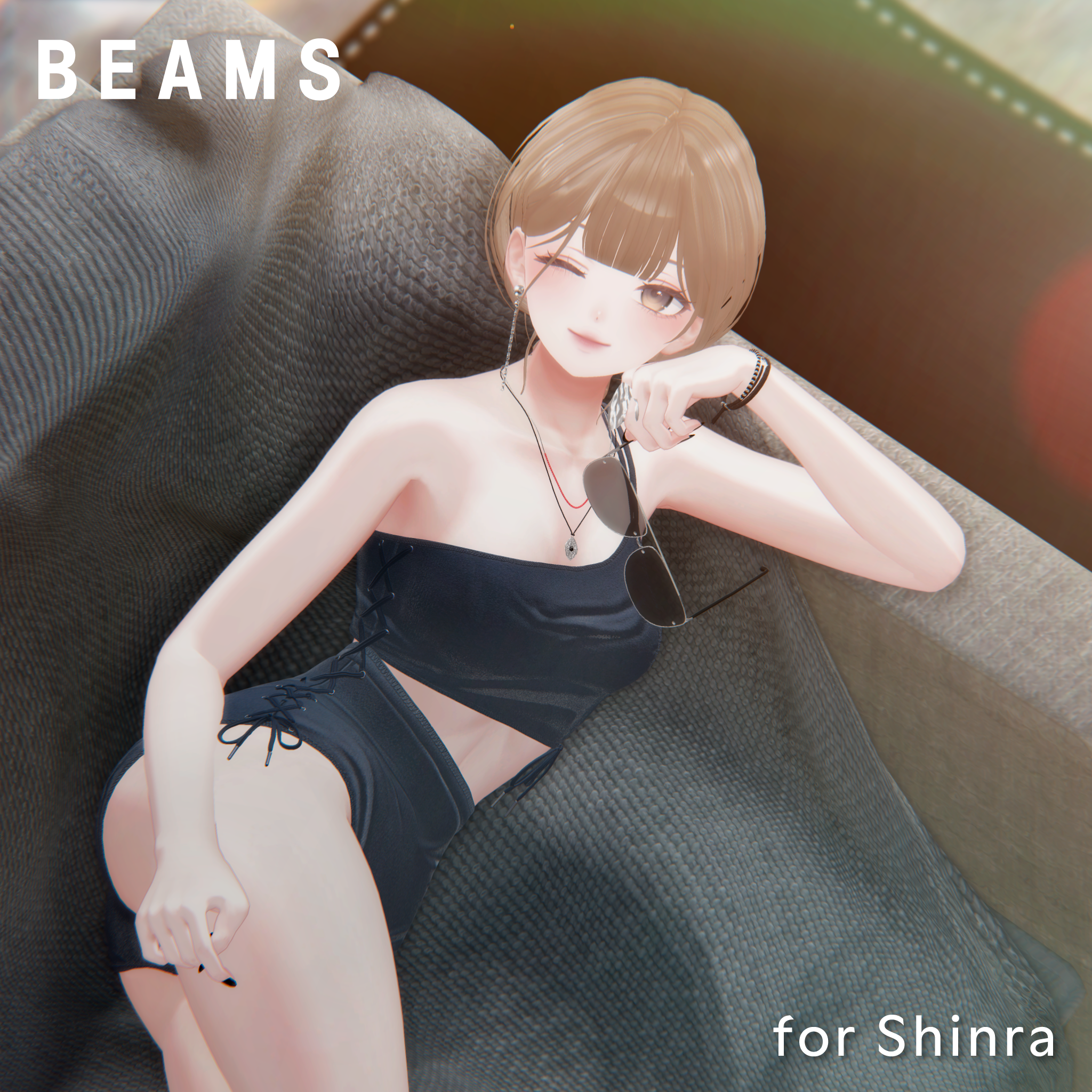 【6体対応】Swim 2024 (Women’s) by BEAMS with Melty Lily | BEAMS [VR限定] - BEAMS - BOOTH