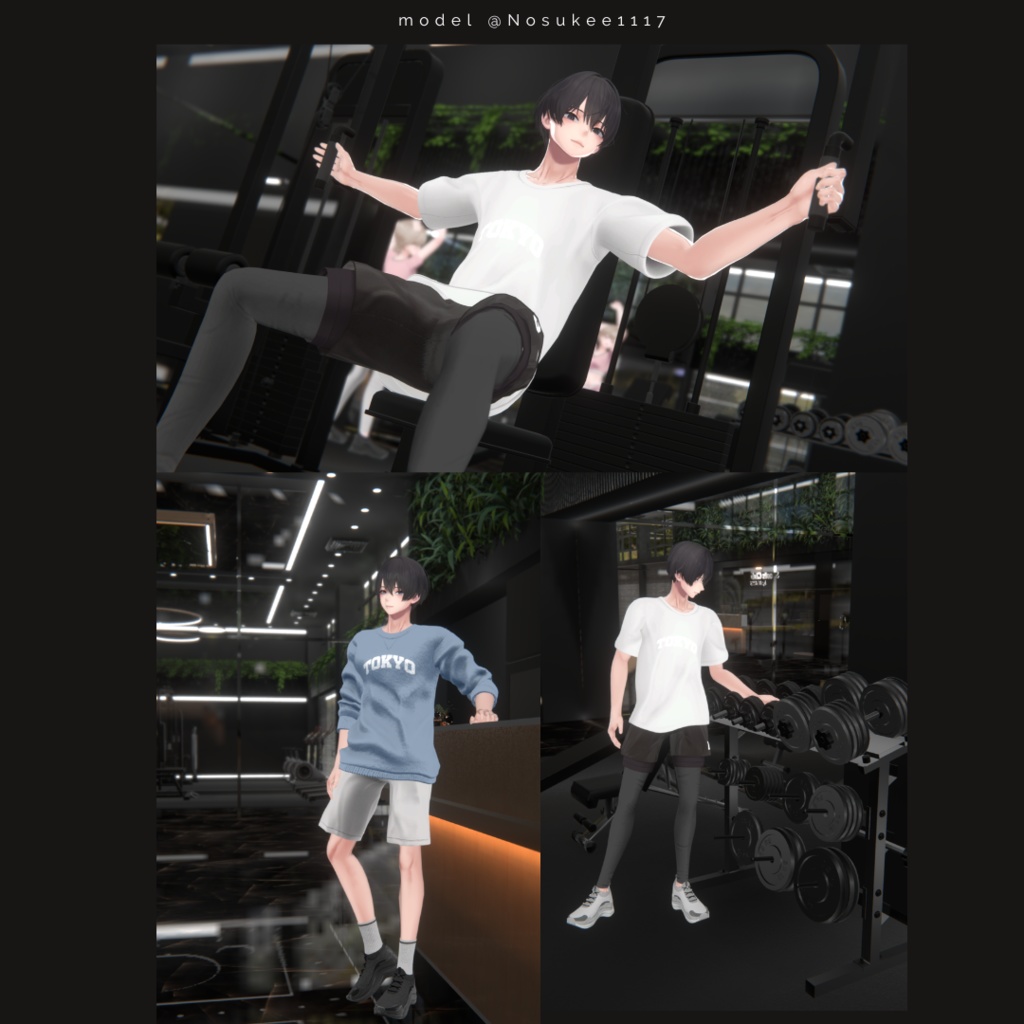 【4体対応】Sports Mix: Men’s | BEAMS [VR限定] - BEAMS - BOOTH