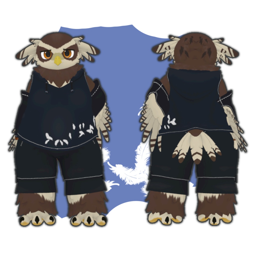 【オリジナル3Dモデル】ノノ（Nono） - らすちんワークス - BOOTH