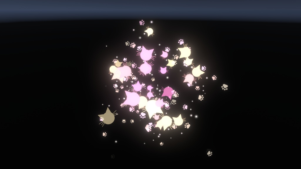 cat particle effect - creationsofmegan - BOOTH