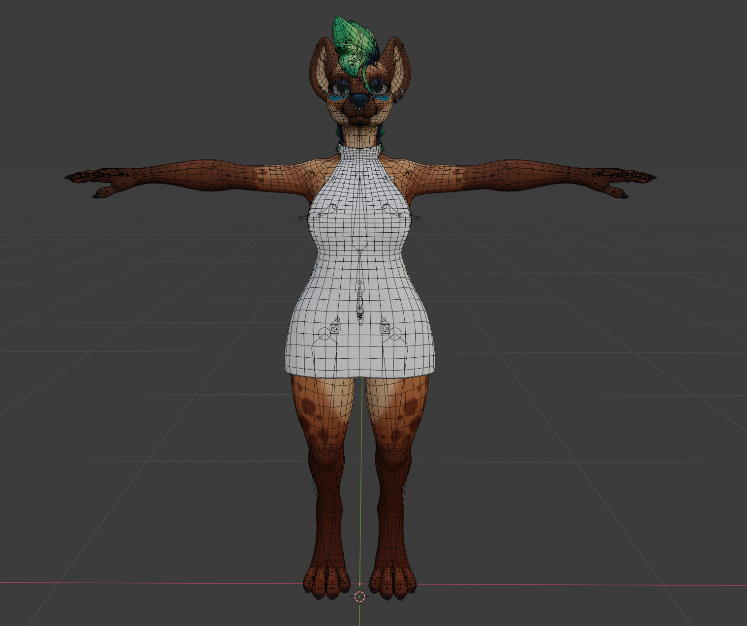 Hyenid V.killer sweater [Vrchat] - carmesi - BOOTH