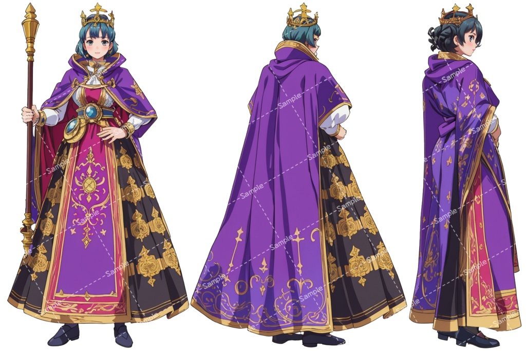 【デザイン資料集】女王 Queen デザインコレクション[A] - wasabi-vaio - BOOTH